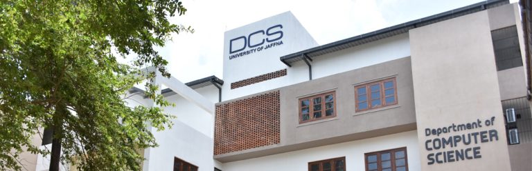 Department of Computer Science – Faculty of Science, University of Jaffna